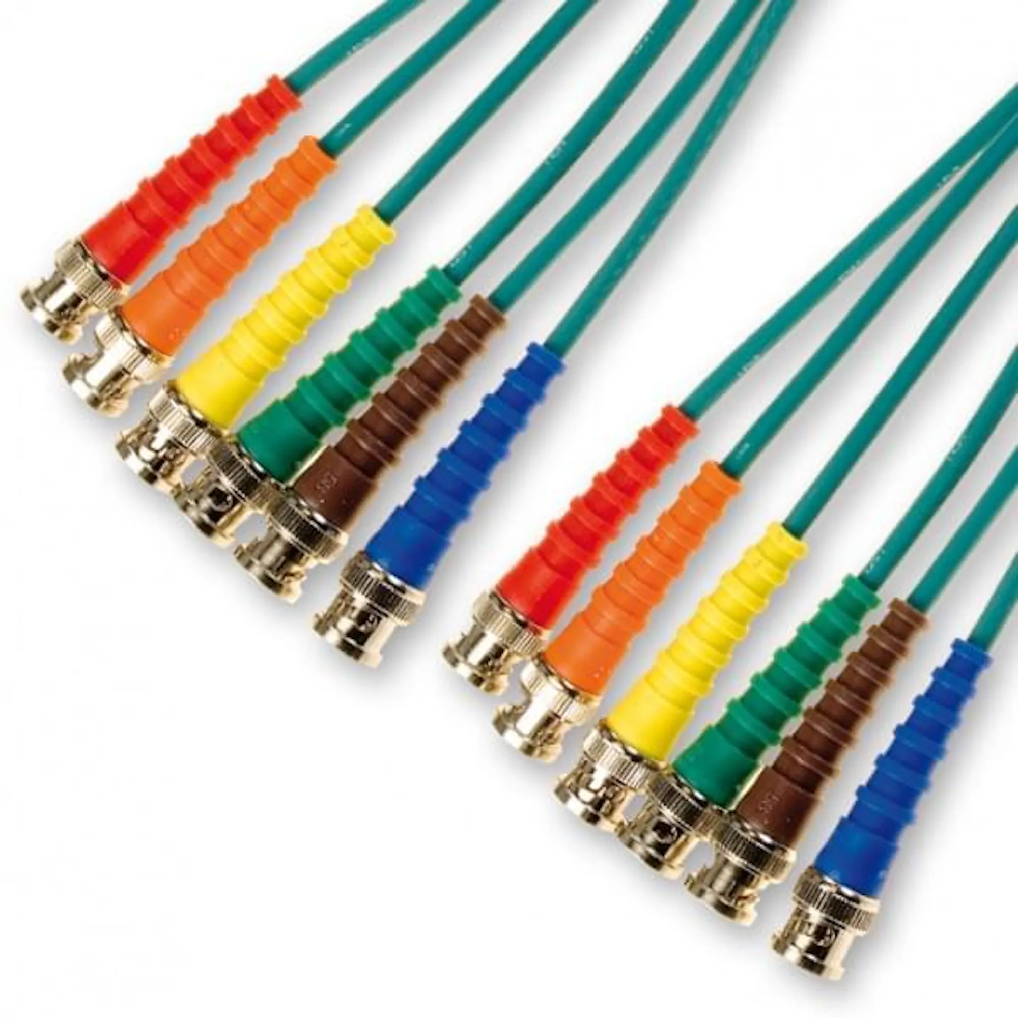Van Damme HD Vision 6 way multicore HD BNC to BNC 5m