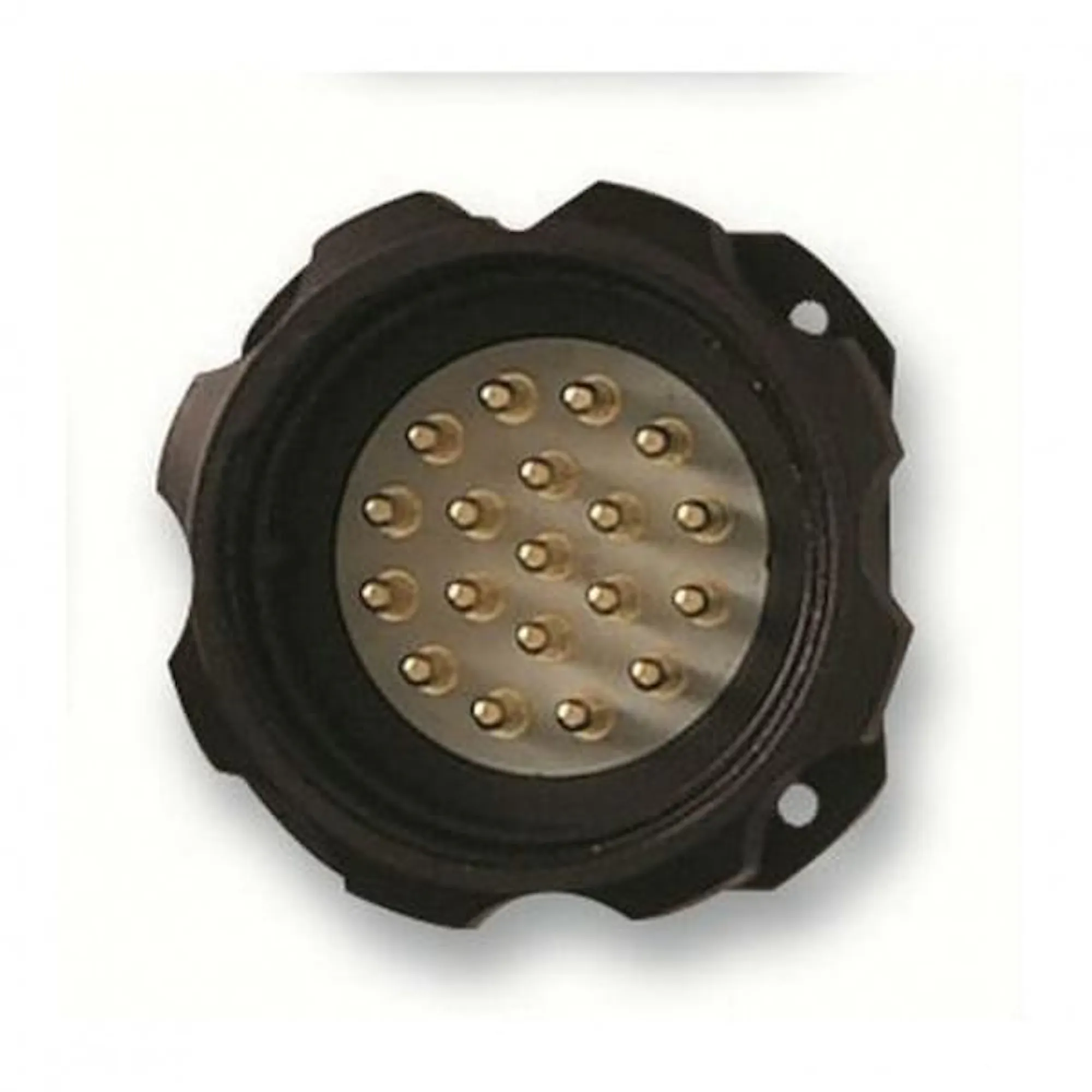 CEEP 19 pole panel mount male
