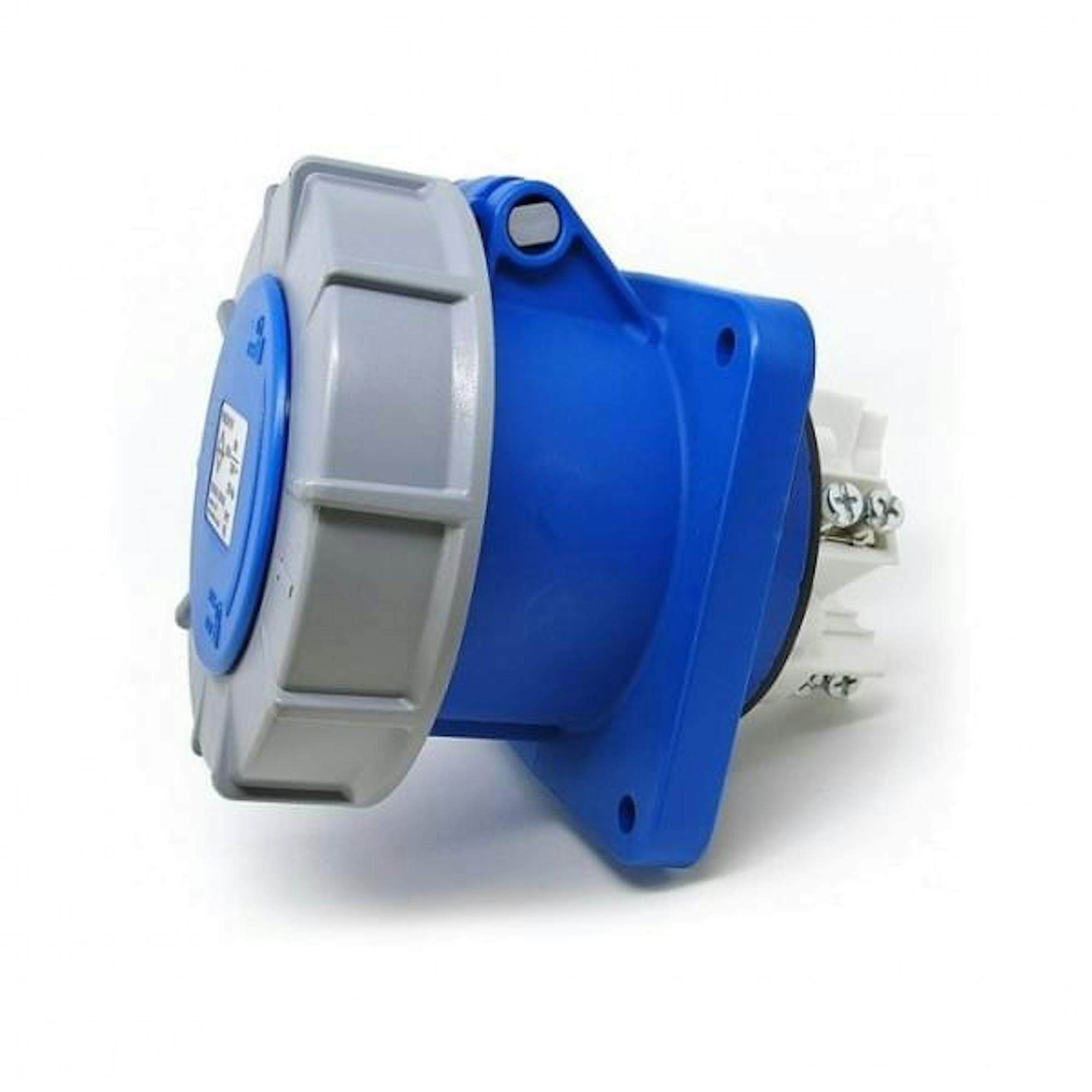 Lewden panel 63A Ceeform female straight waterproof - stocked until sold