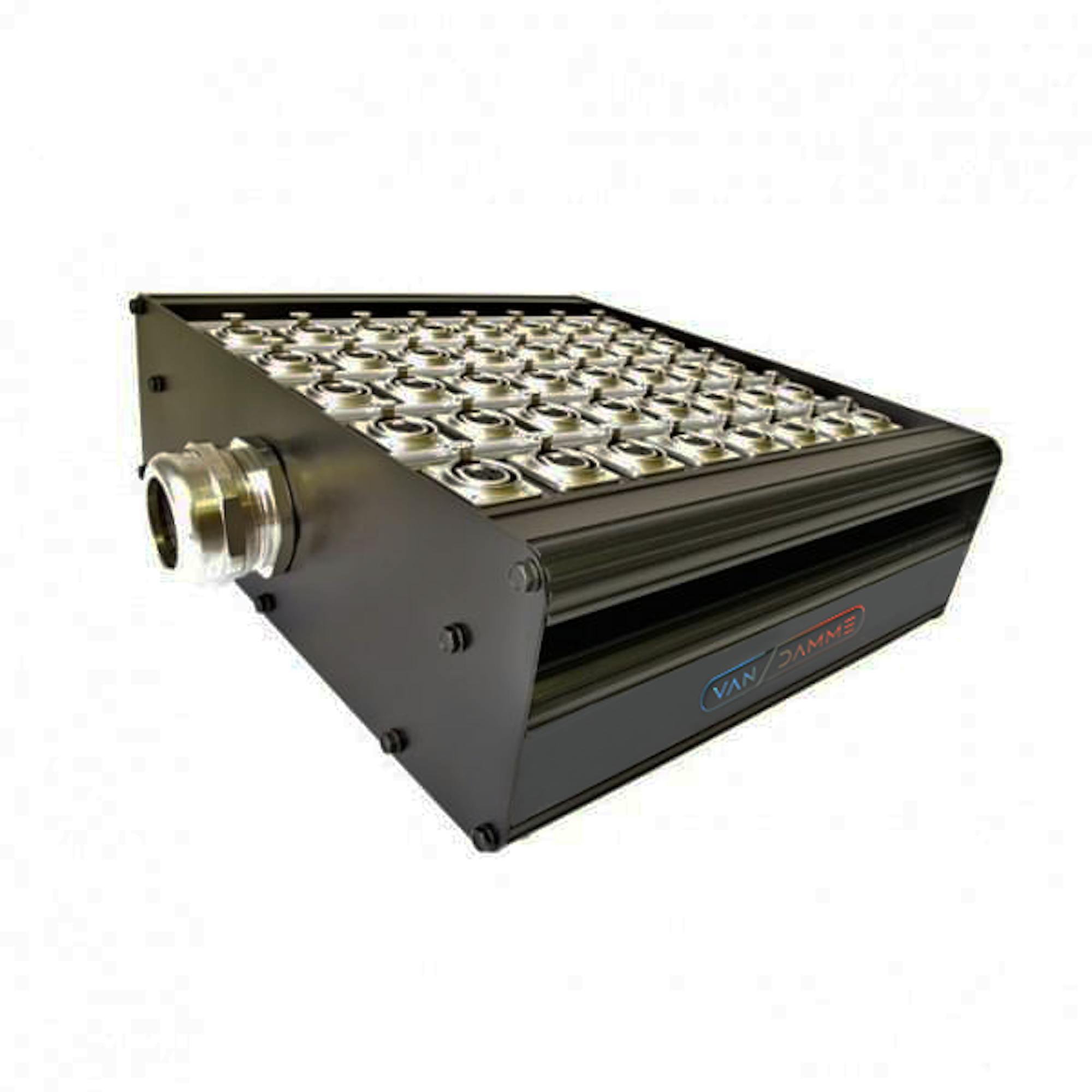 Van Damme 40 way loaded stagebox